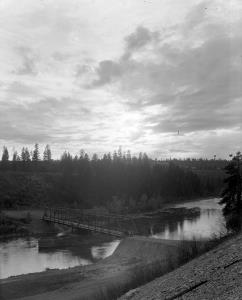 Spokane River Near Fort Wright, c. 1908