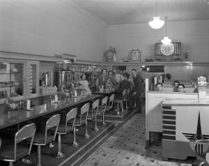 Top Hat Restaurant Interior, 1941