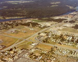 Spokane Valley looking Northeast, 1977